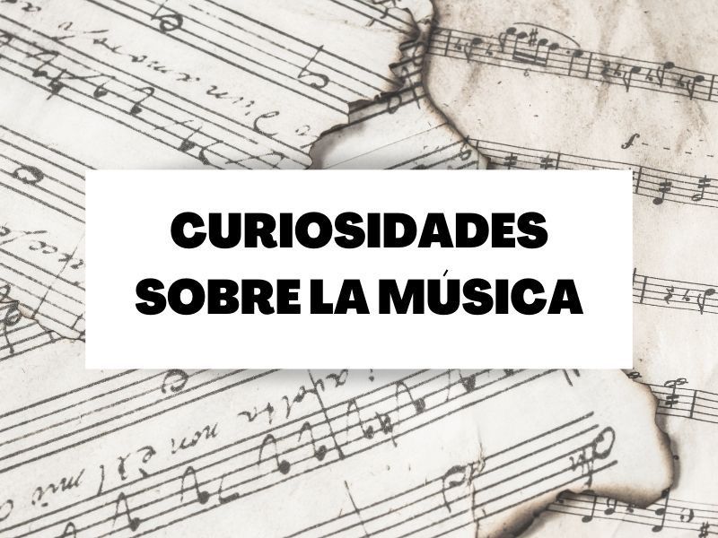 Descubre 15 curiosidades sobre la música que no conocías - GuíaBurros ...
